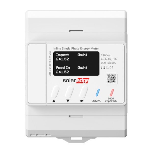 SolarEdge home Inline Meter - 1Ph - 65A (MTR-240-1PC1-DW-MW)